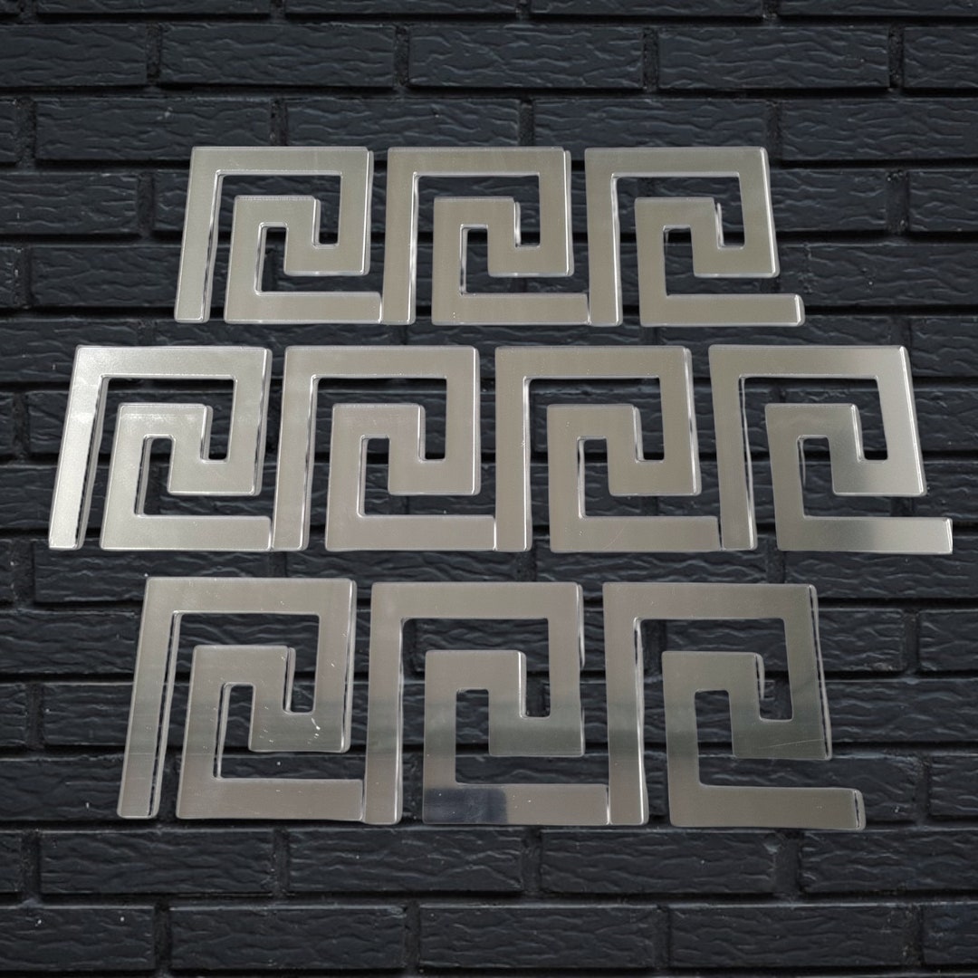 Geometric Greek Key Tiles eternity & Unity, the Meander Many Sizes and ...
