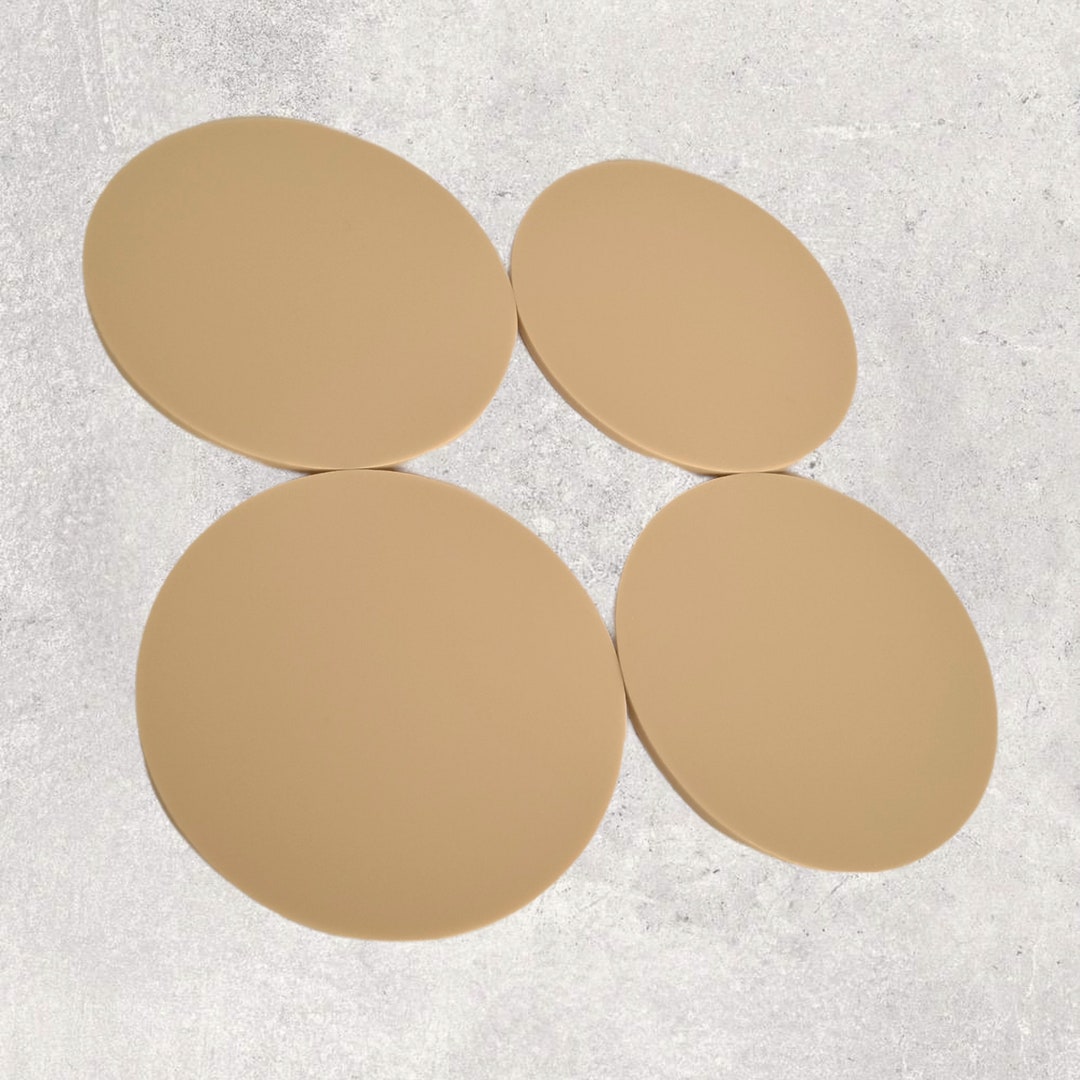 Circular Tiles - Coloured Acrylic, Available in Many Colours & Sizes ...