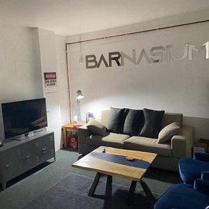 Bespoke Floating Mirrored Signs for Homes, Offices & Shops Price per ...