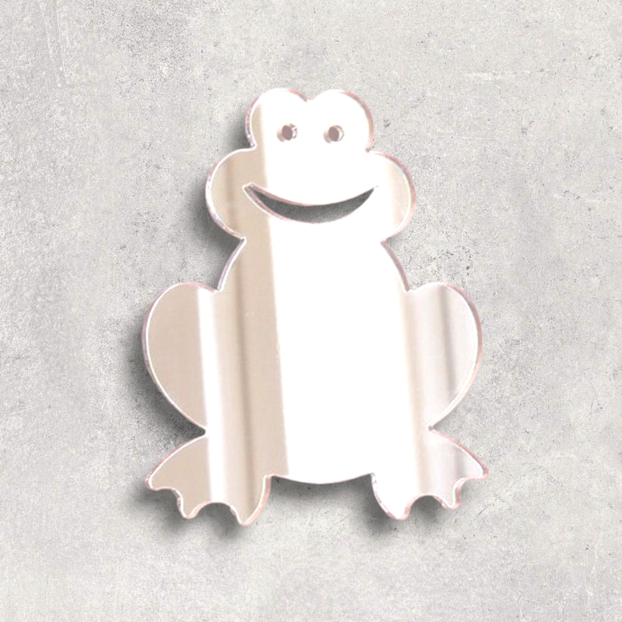 Frog Large Acrylic Mirror Wall Art Many Size Options - Etsy UK