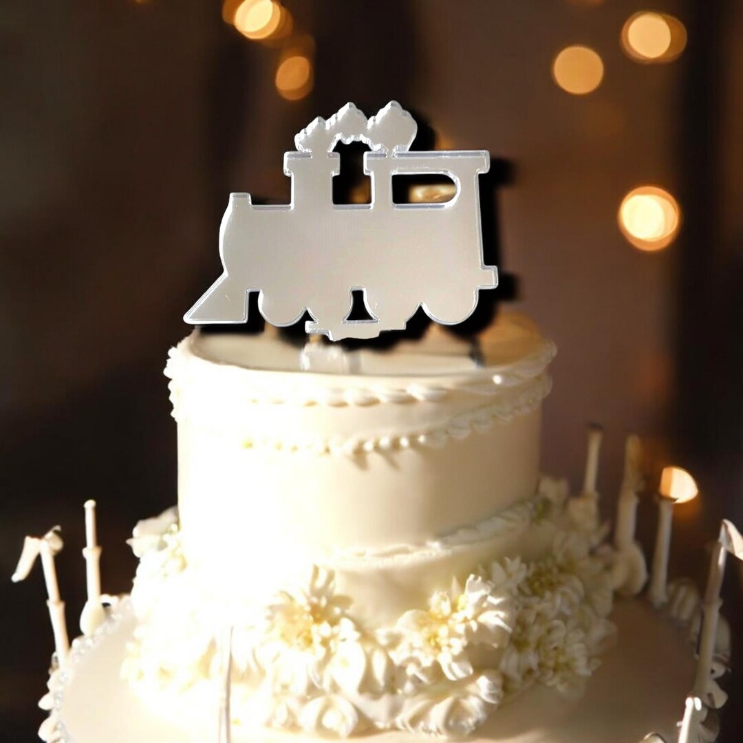Steam Train Cake Toppers, Colours, Bespoke Shapes & Customised Wording ...