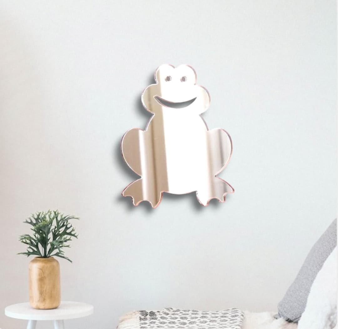 Frog Large Acrylic Mirror Wall Art Many Size Options - Etsy UK
