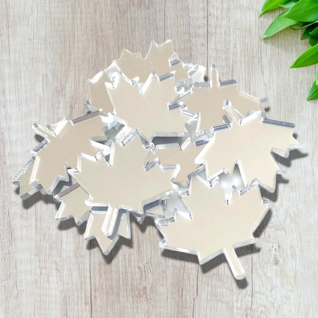 Acrylic Maple Leaf Shapes: Crafting, Jewelry Making, Decor - Etsy