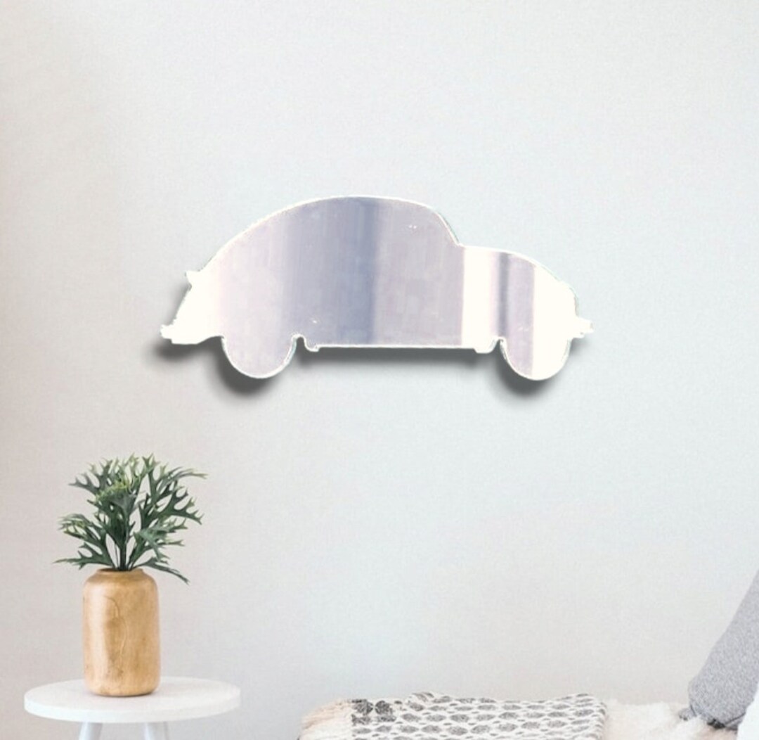 Classic Car Large Acrylic Mirror Wall Art Many Size Options bespoke ...