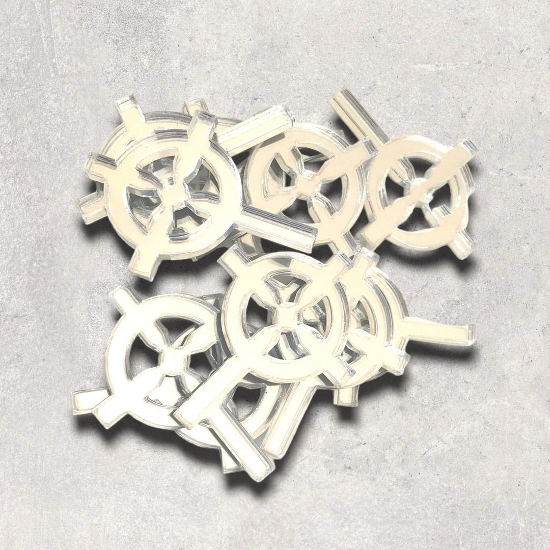 Gothic Cross Shaped Crafting Sets. Many Colours/sizes Available ...