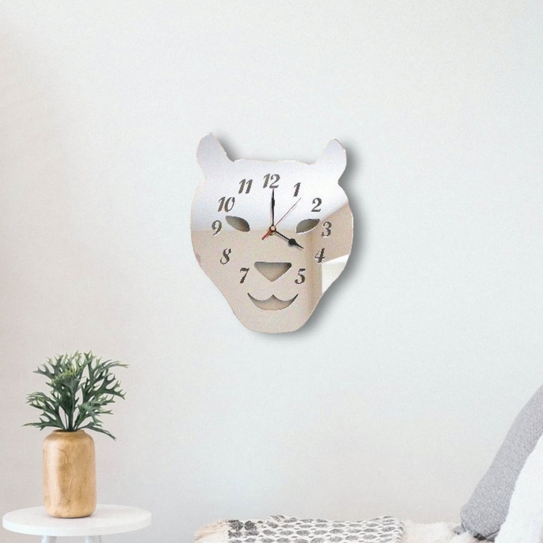 Lioness Acrylic Clock – Many Colours Available (bespoke Shapes and ...