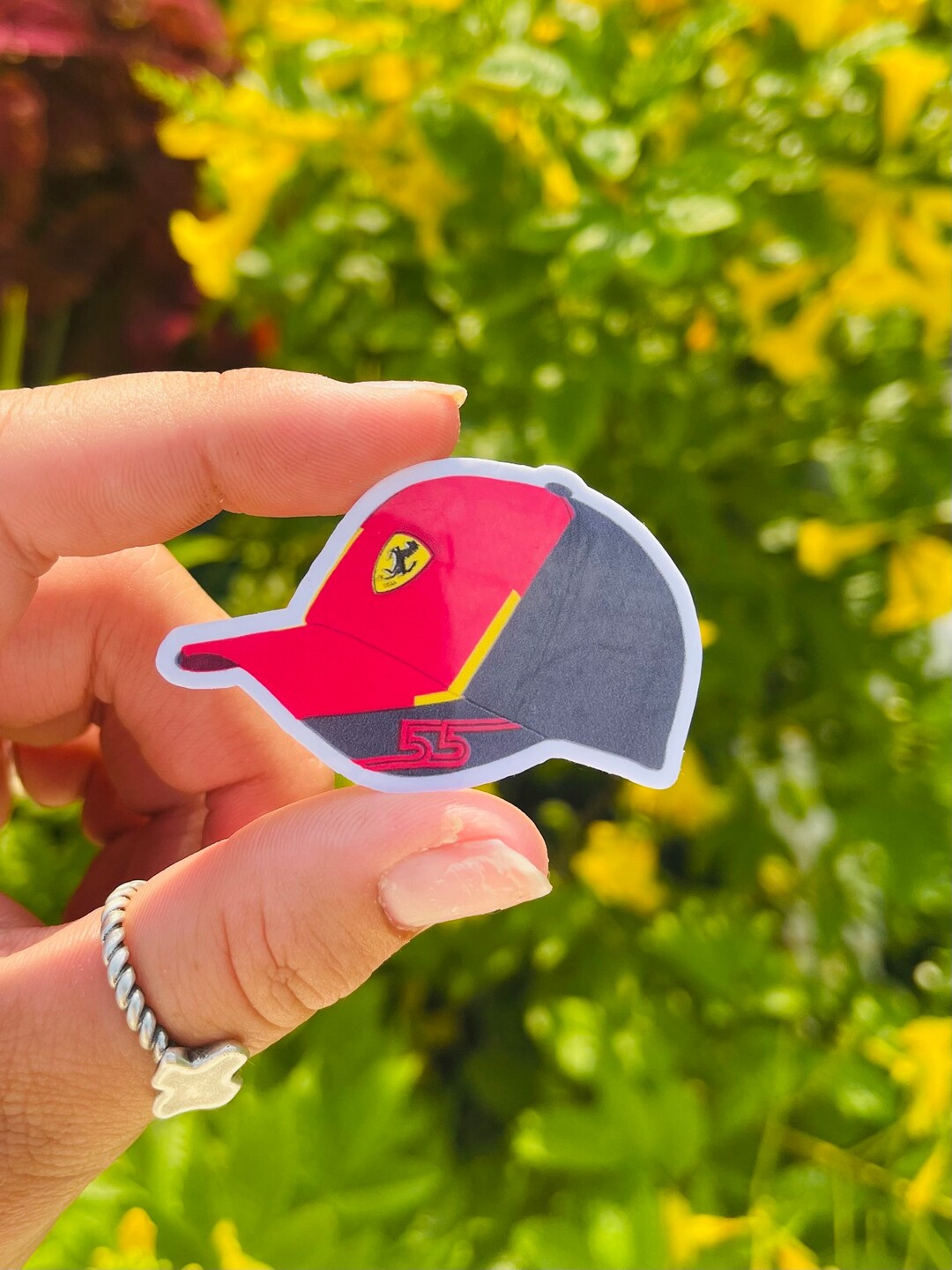 Formula One Team Hat Stickers F1 Cute Sticker - Etsy