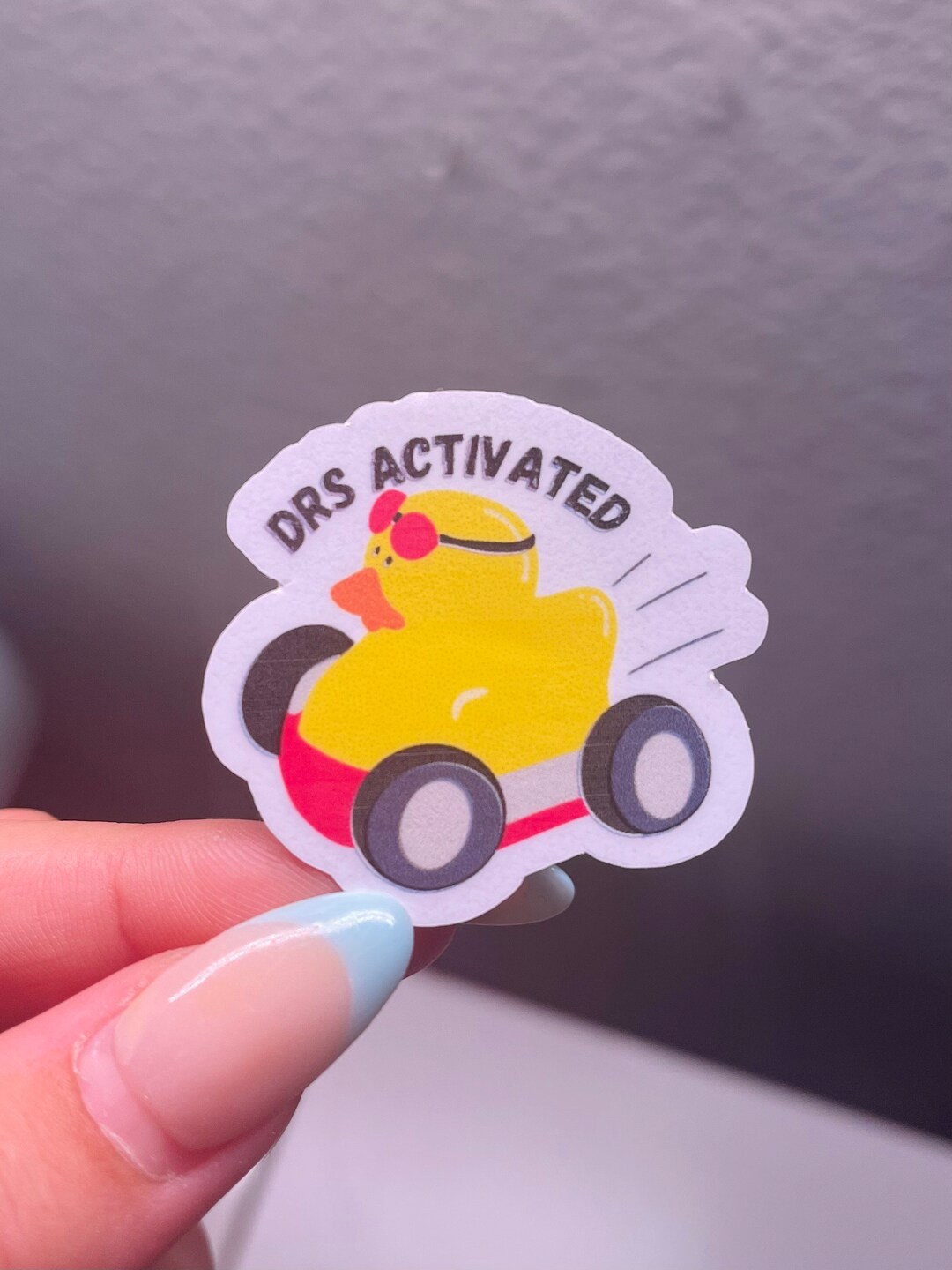Cute F1 Sticker DRS ACTIVATED F1 Cute Sticker - Etsy