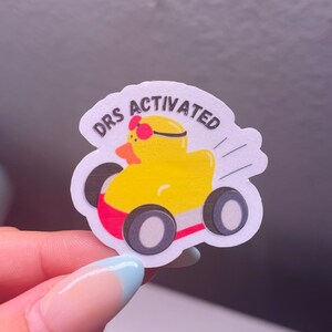 Cute F1 Sticker DRS ACTIVATED F1 Cute Sticker - Etsy