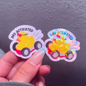 Cute F1 Sticker DRS ACTIVATED F1 Cute Sticker - Etsy