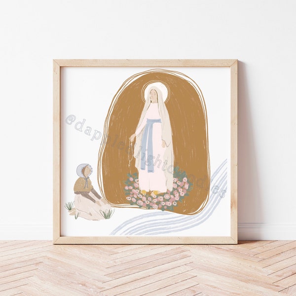 Our Lady of Pontmain - Etsy