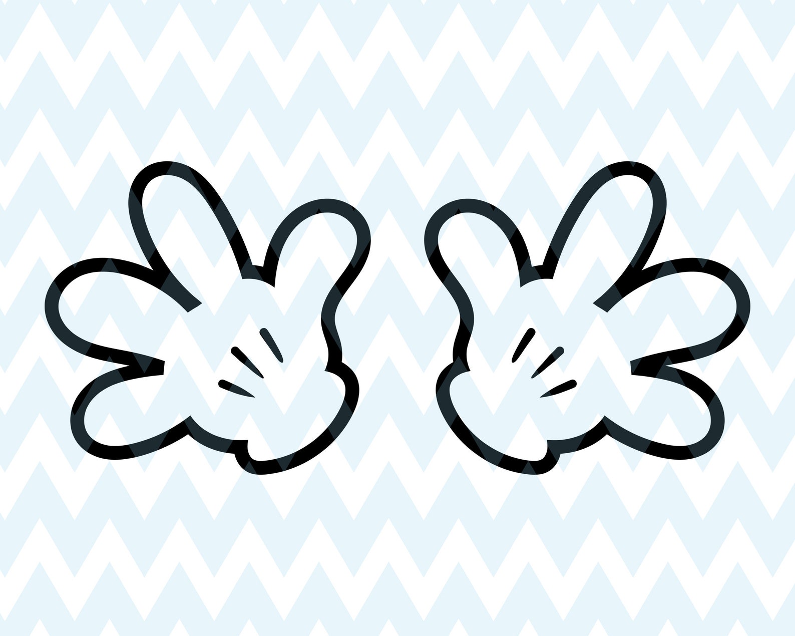 Mickey And Minnie Holding Hands SVG Mickey And Minnie Holding Hands SVG
