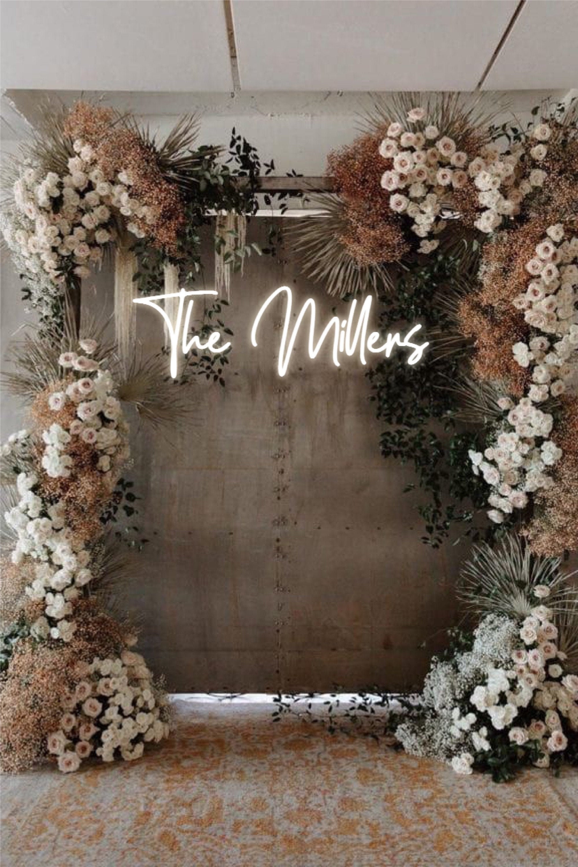 Custom Wedding Neon Sign. LED Custom Decor for Wedding Wall | Etsy