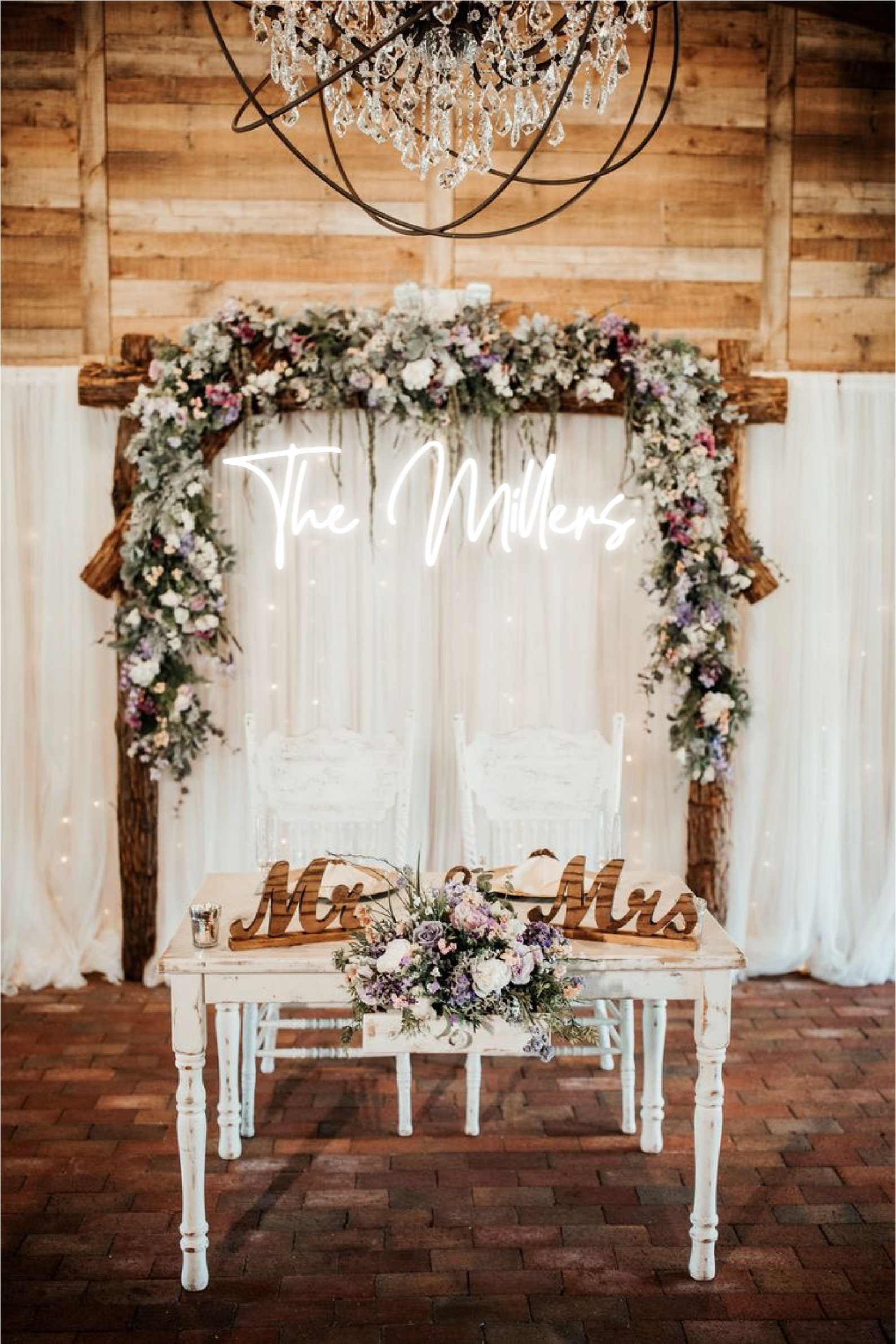 Custom Wedding light Sign. LED custom Decor for wedding | Etsy