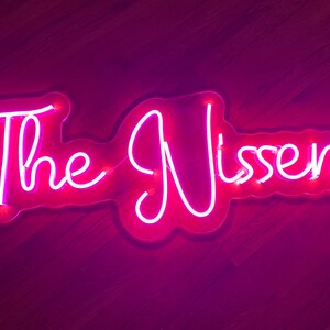 Custom Neon Sign. LED Custom Decor Party Wall Decor | Etsy
