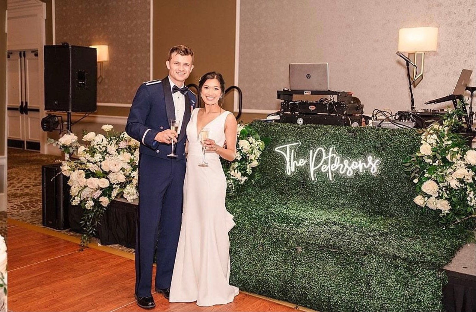 Custom Wedding Neon Sign. LED Custom Decor for Wedding Wall | Etsy