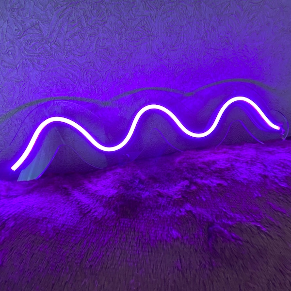 Wave Neon Sign - Etsy