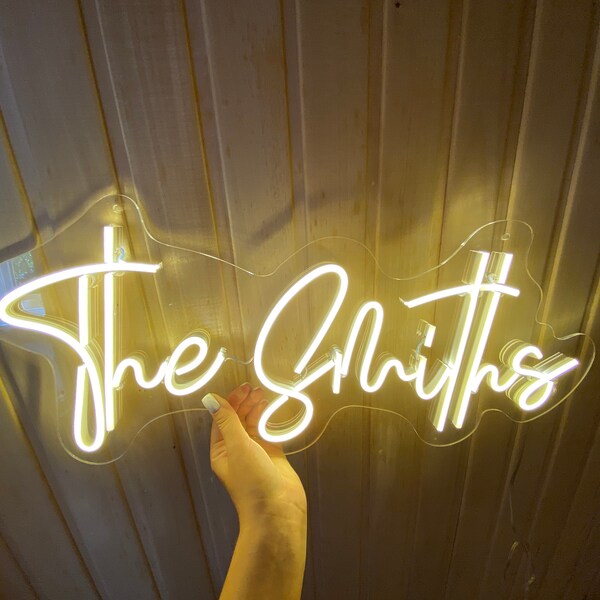 The Smiths Wedding Sign - Etsy