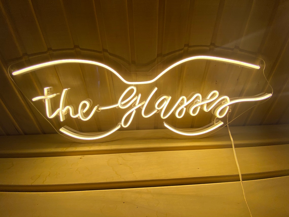 Logo Neon Sign. LED custom Decor party Wall decor | Etsy