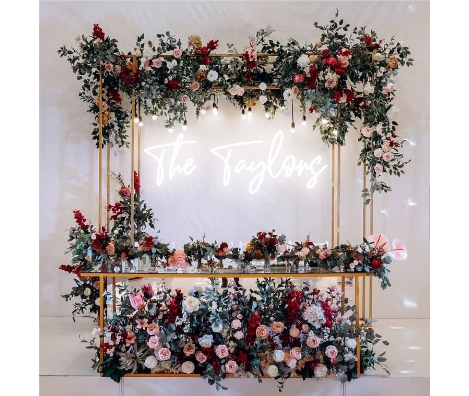 Custom Wedding Neon Sign. LED Custom Decor for Wedding Wall - Etsy