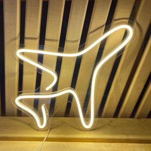 Airplane Neon Sign. LED Custom Decor for Room Best Gift for - Etsy