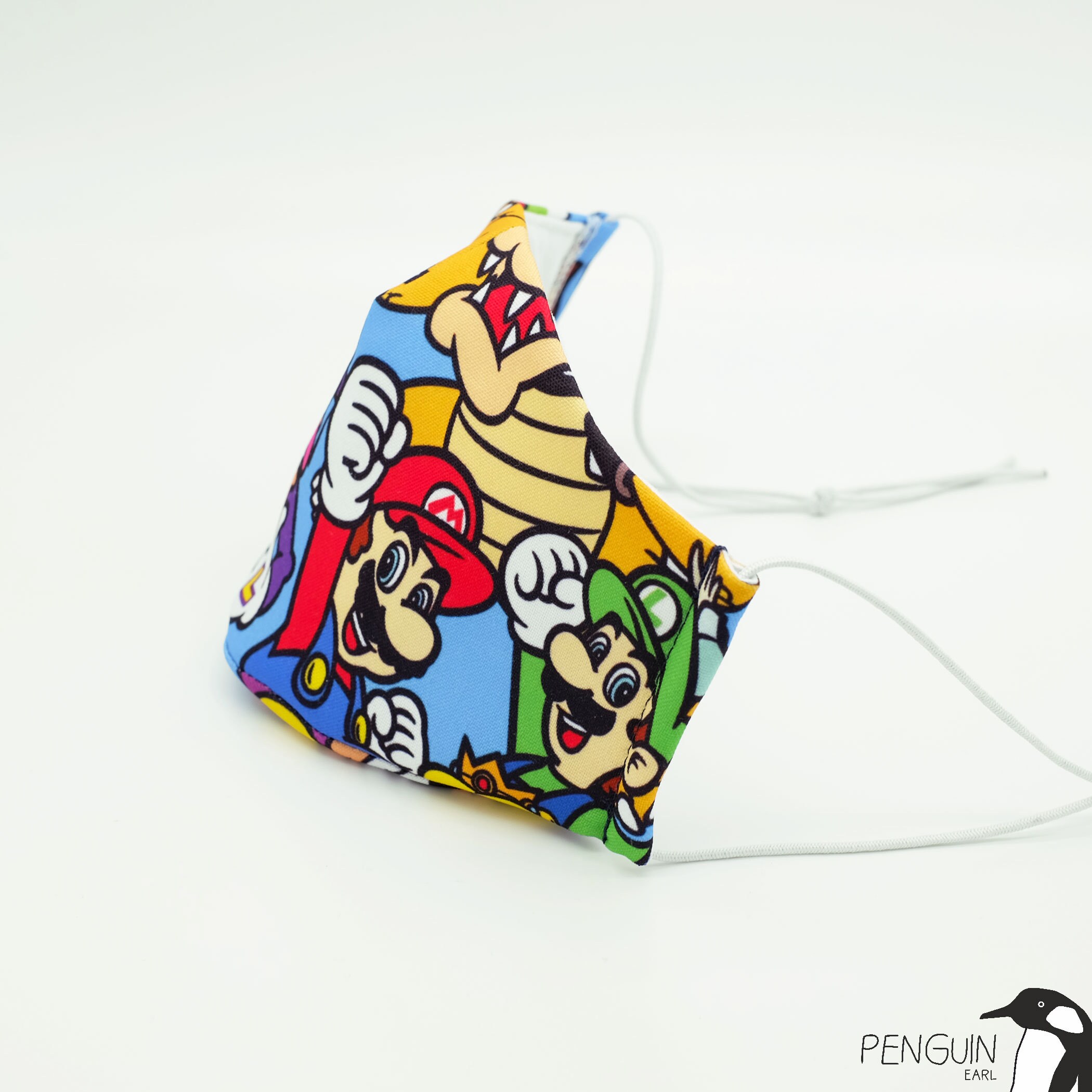 Super mario face mask reusable mask adult face mask kids | Etsy