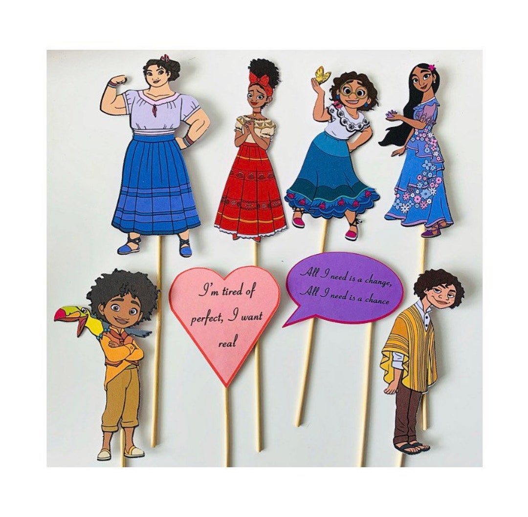 Encanto Mirabel Quotes Picture Photo Booth Selfie Props X8 Wedding ...