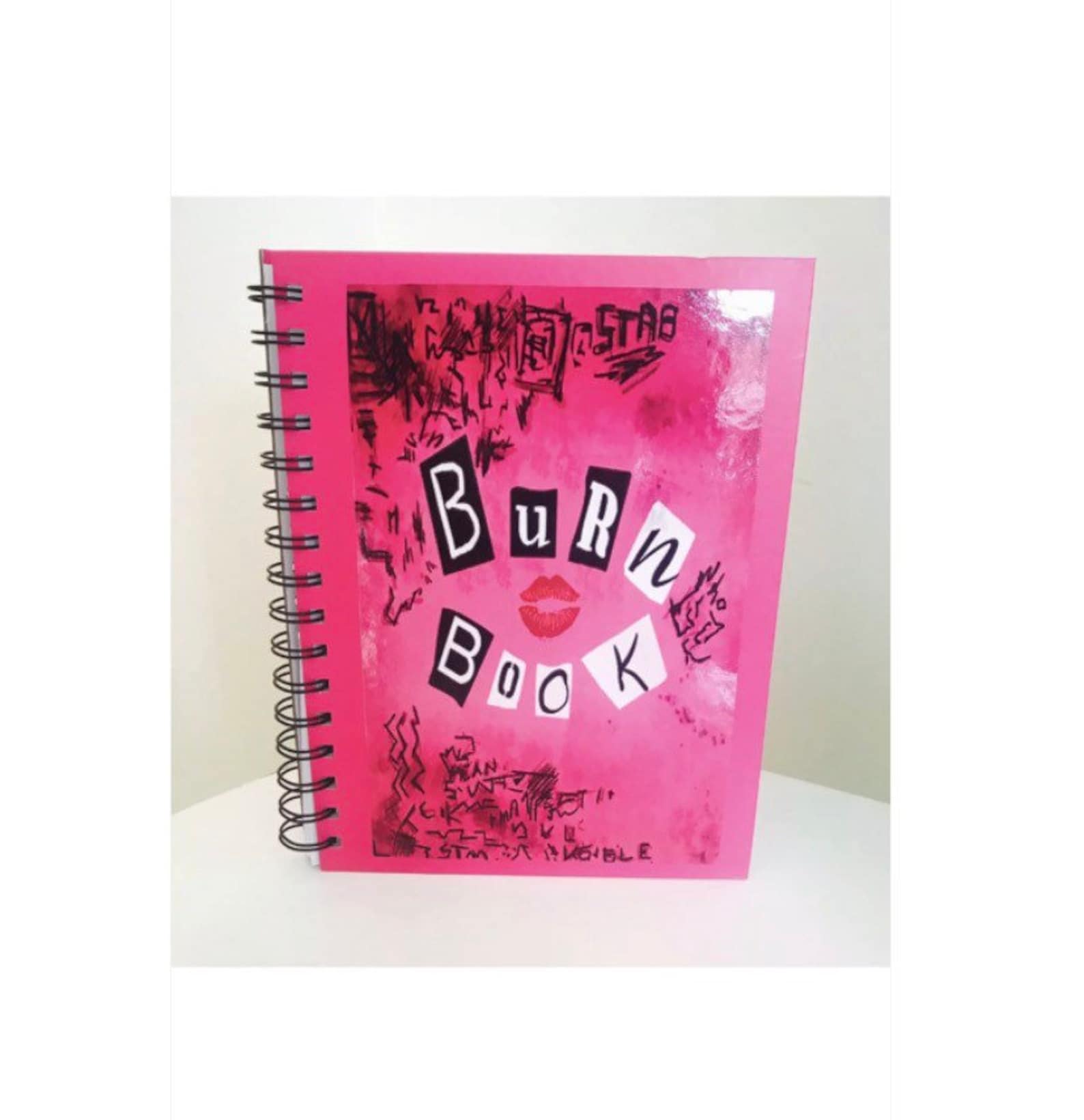 Mean Girls Movie Burn Book A5 Pink Notebook Diary Organiser Gift Home ...