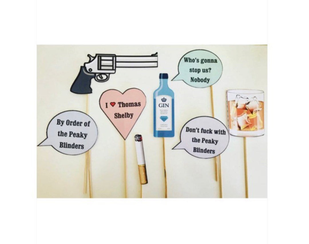 Party Selfie Props Quotes Picture Photo Booth Selfie Props X8 Birthday ...