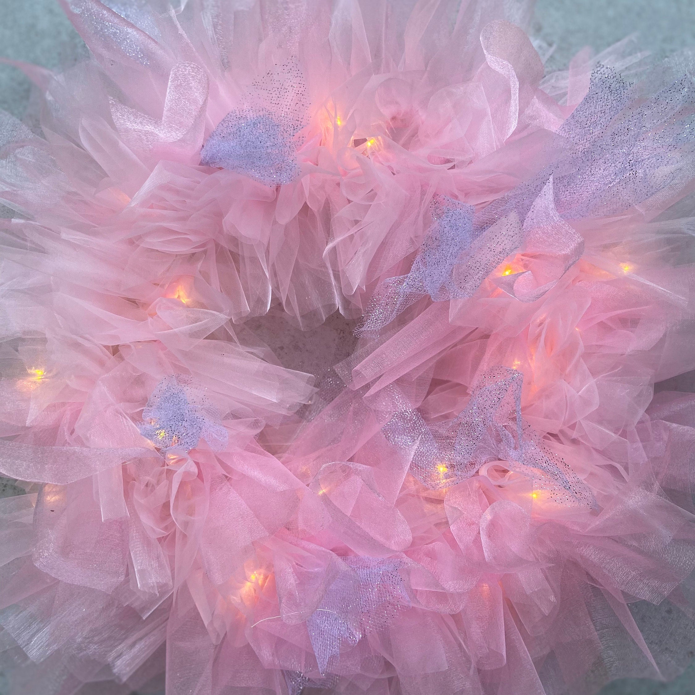 Wreath, wall art, tulle wreath, tulle wall plaque, decoration, home ...
