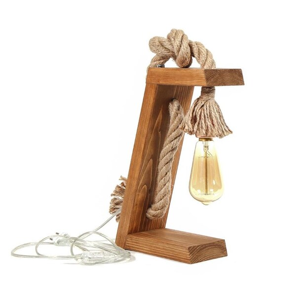 Rope Lamp - Etsy