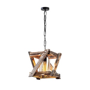 Wood Light Wood Chandelier Pendant Light Fixture Ceiling - Etsy
