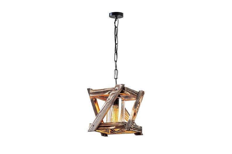 Wood Light Wood Chandelier Pendant Light Fixture Ceiling - Etsy