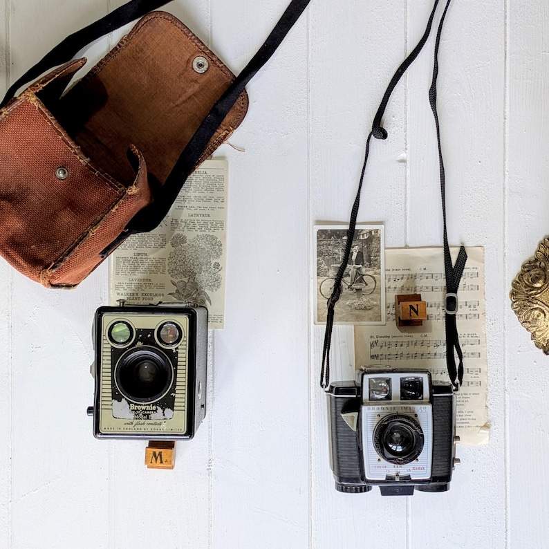 Retro Camera Collection: 1910s-1970s Kodak, Vest Pocket, Halina ...