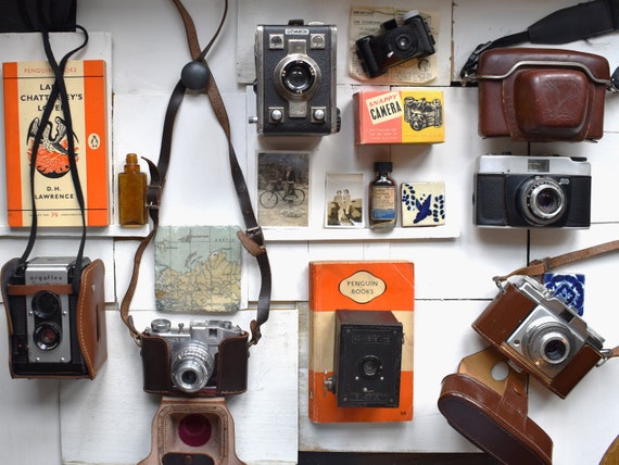 Very Old Box Cameras