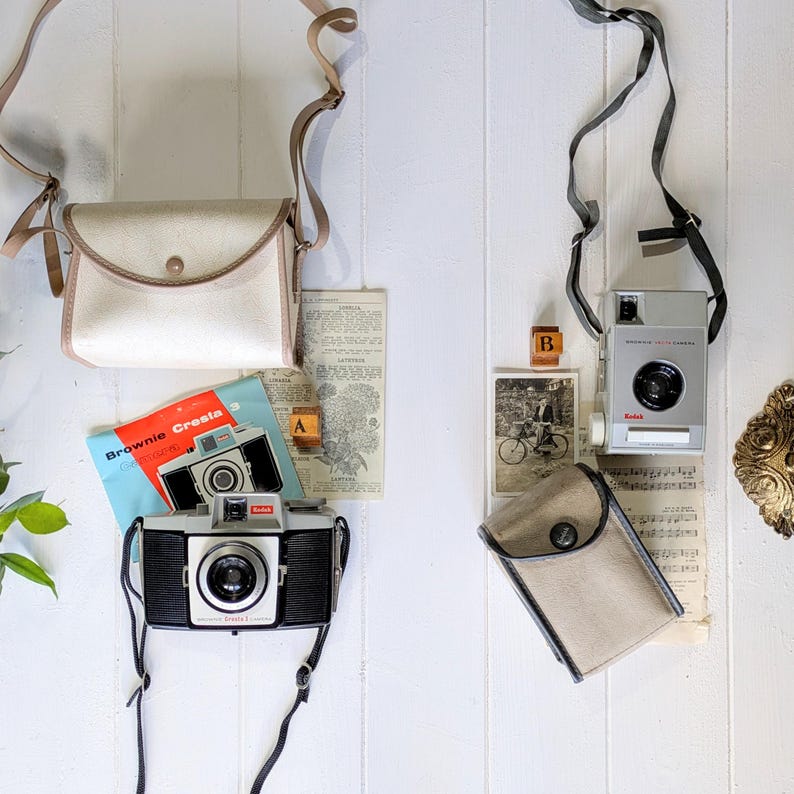 Retro Camera Collection: 1910s-1970s Kodak, Vest Pocket, Halina ...