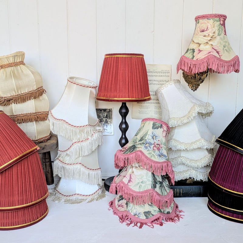 Fringe Lampshade - Etsy