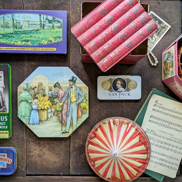 Retro Tin - Etsy