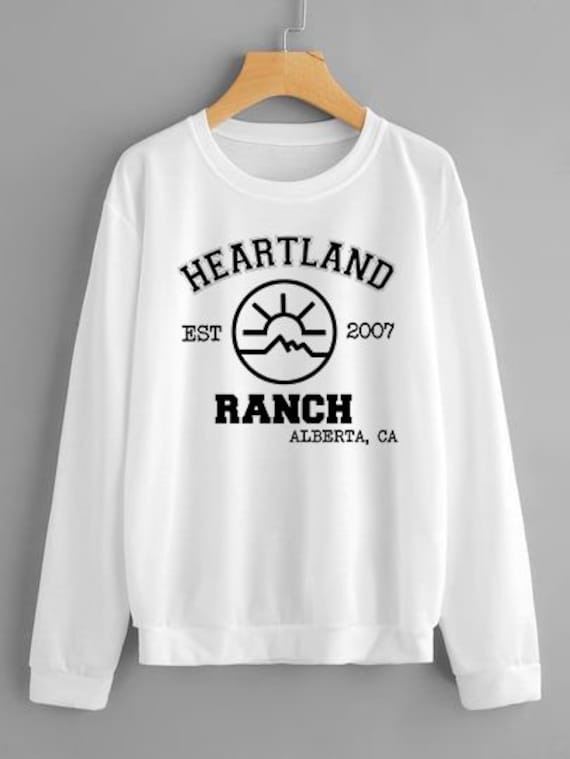 Heartland Mountain Ranch Lover Sweatshirt Heartland Ranch | Etsy