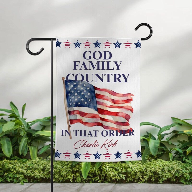 Turning Point Garden Flag - Etsy