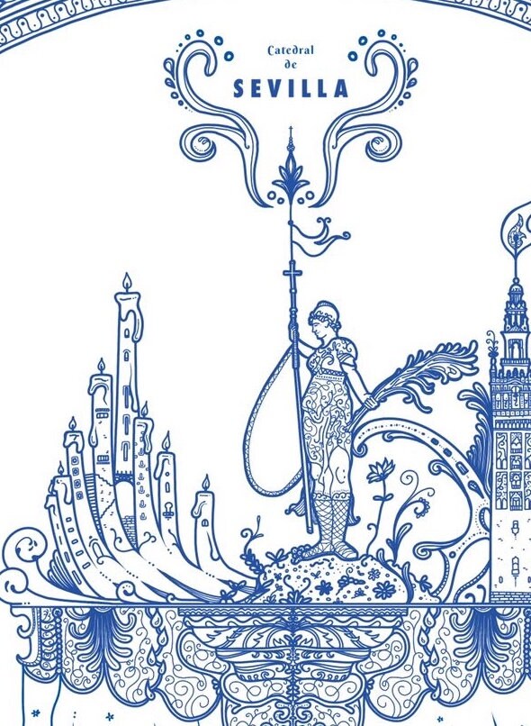Holy Week Seville Sheet / Poster / Illustration / Comic / GIRALDA ...