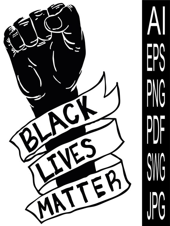 BLM Fist Svg Fist Png BLM Eps Svg Files Cut Files Svg - Etsy UK