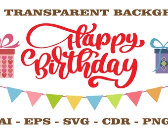 Happy Birthday Cdr - Etsy