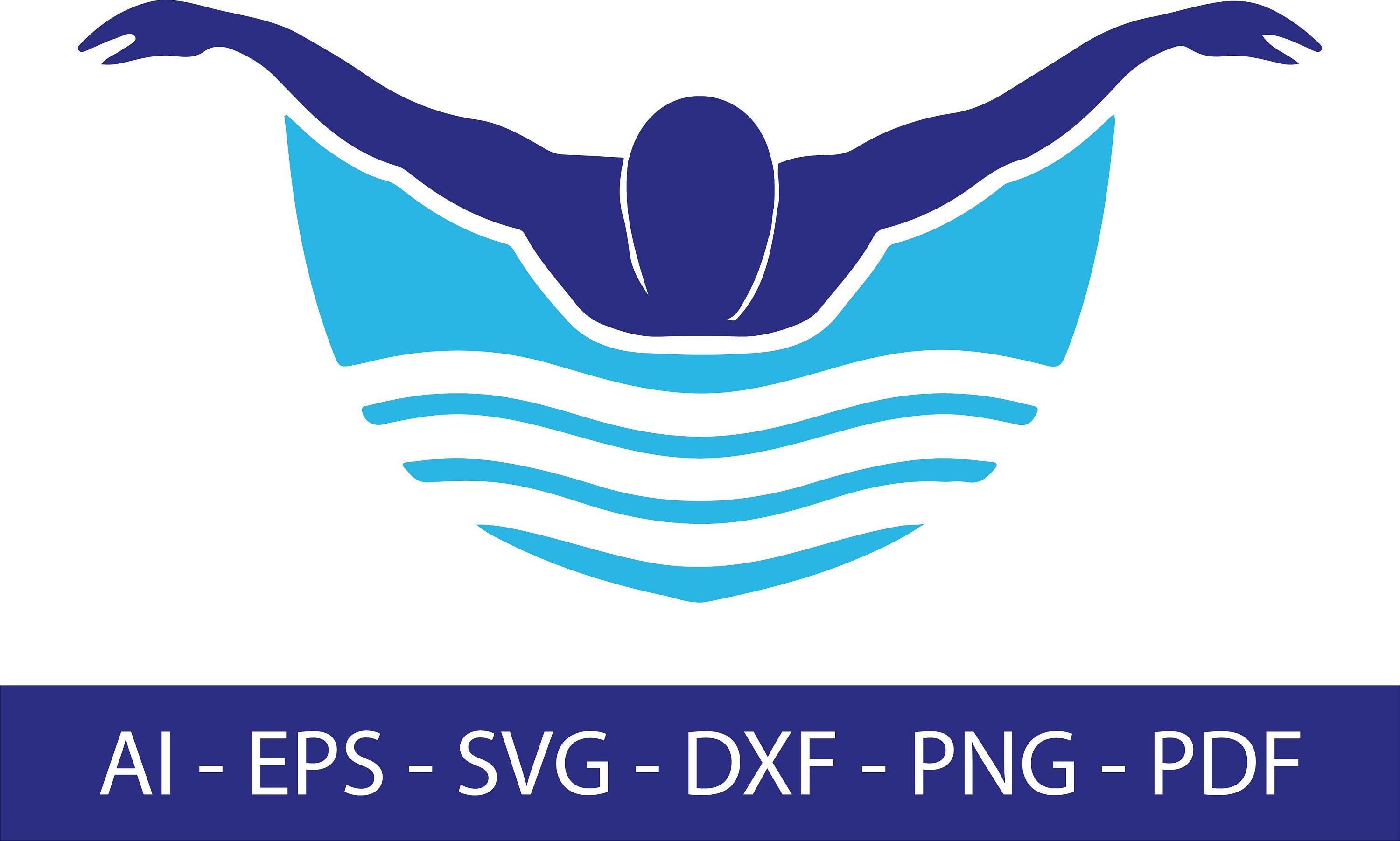 Swim Team Logo Designs