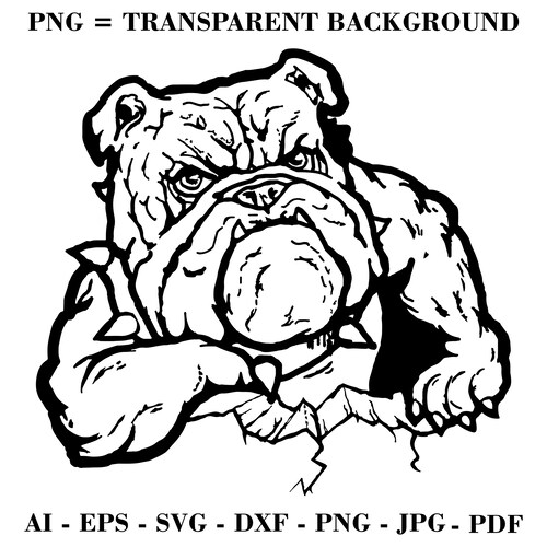 The Devil Dog SVG Dxf Png Clipart Vector Cricut Cut Cutting - Etsy