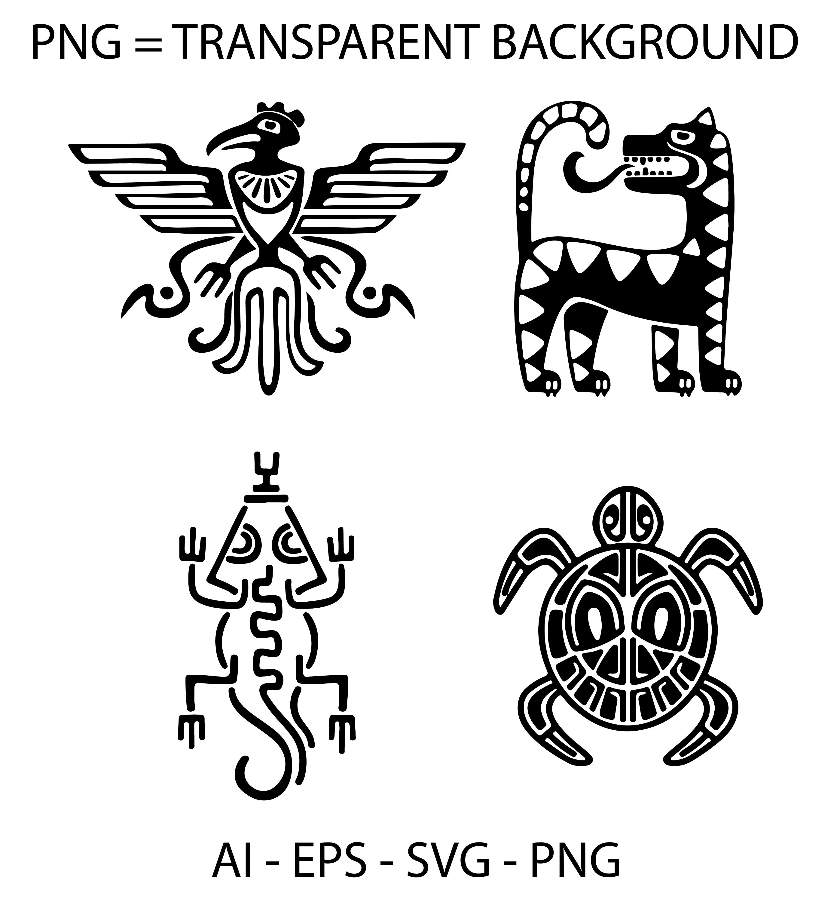 Aztec Animal Designs