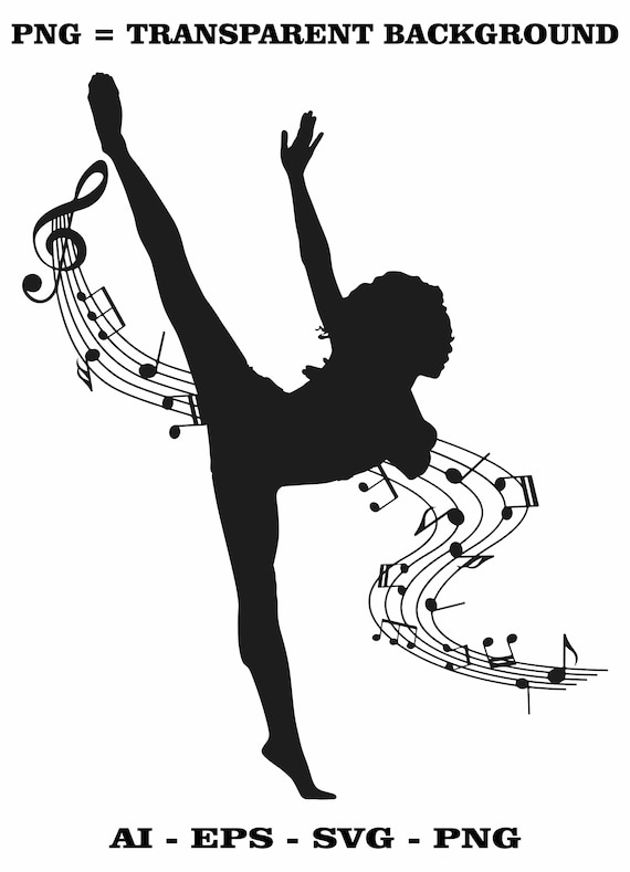 Lyrical Dance Silhouette