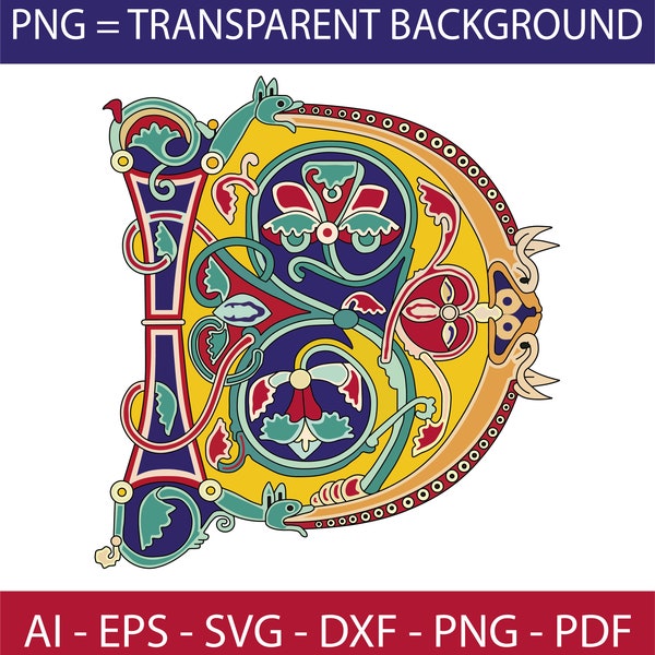 Medieval Alphabet - Etsy