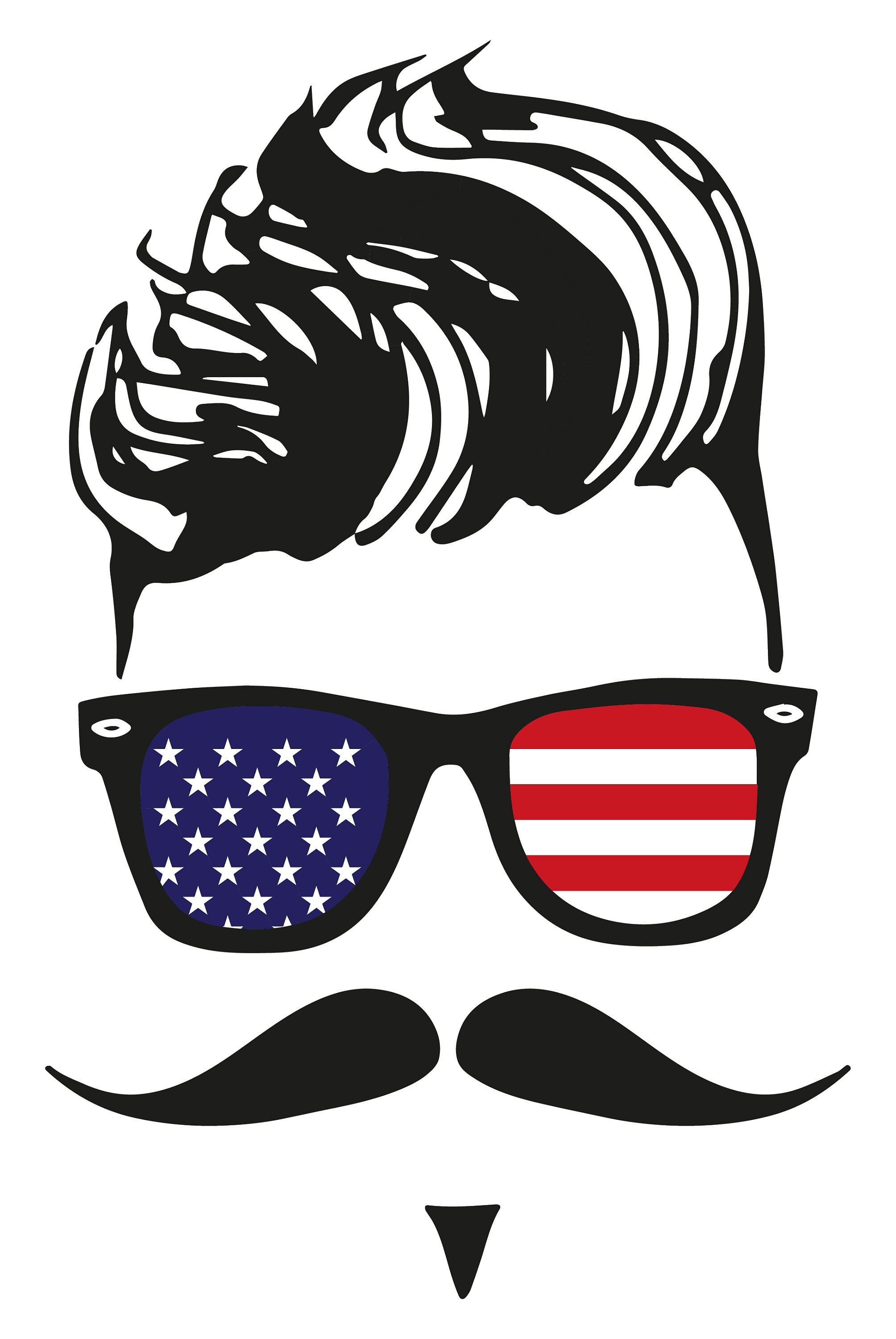 Usa Daddy Svg American Flag Dad Svg Usa T-shirt Cut File - Etsy