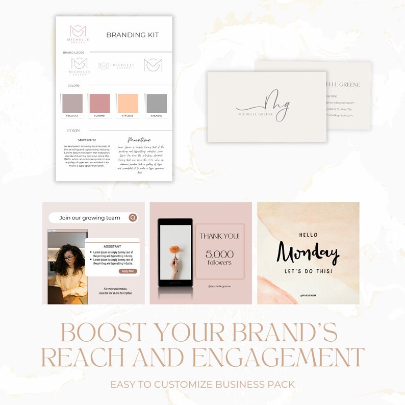 Vibrant Ultimate Business Template Pack | Wix Website | Canva Templates ...